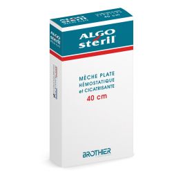 ALGOSTERIL Mèche plate 40 cm (Boite de 16)