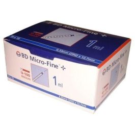 BD Micro-Fine™ + seringue avec aiguille 1 ml 12,7 mm 29G diamètre 0,33 ...